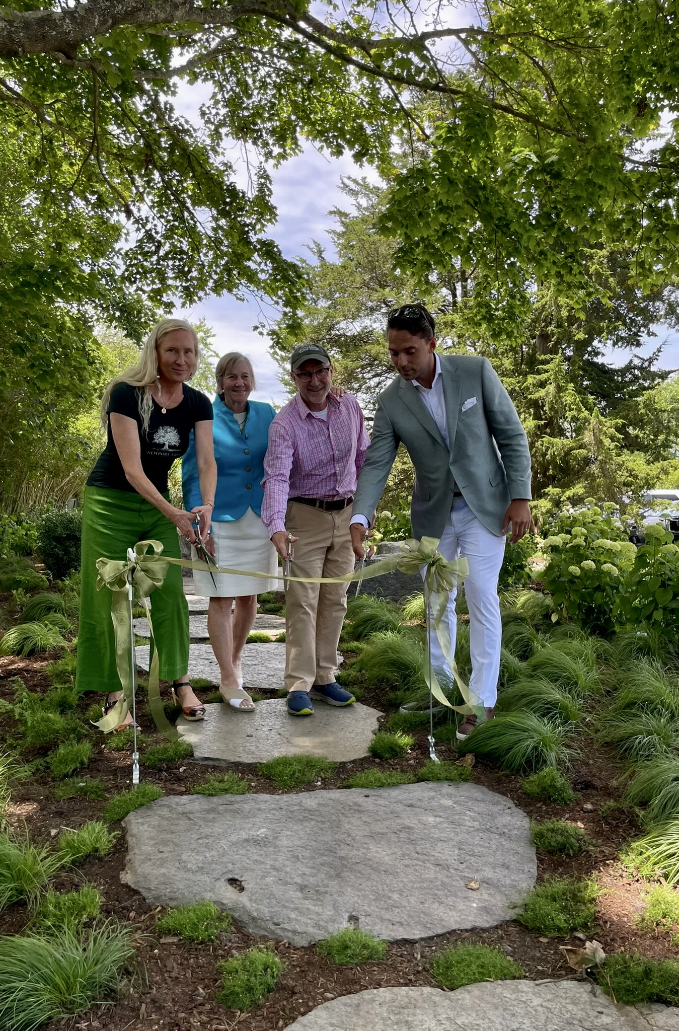 Bio-Absorption (Rain Garden) Unveiled at Marble House – Boston Flora
