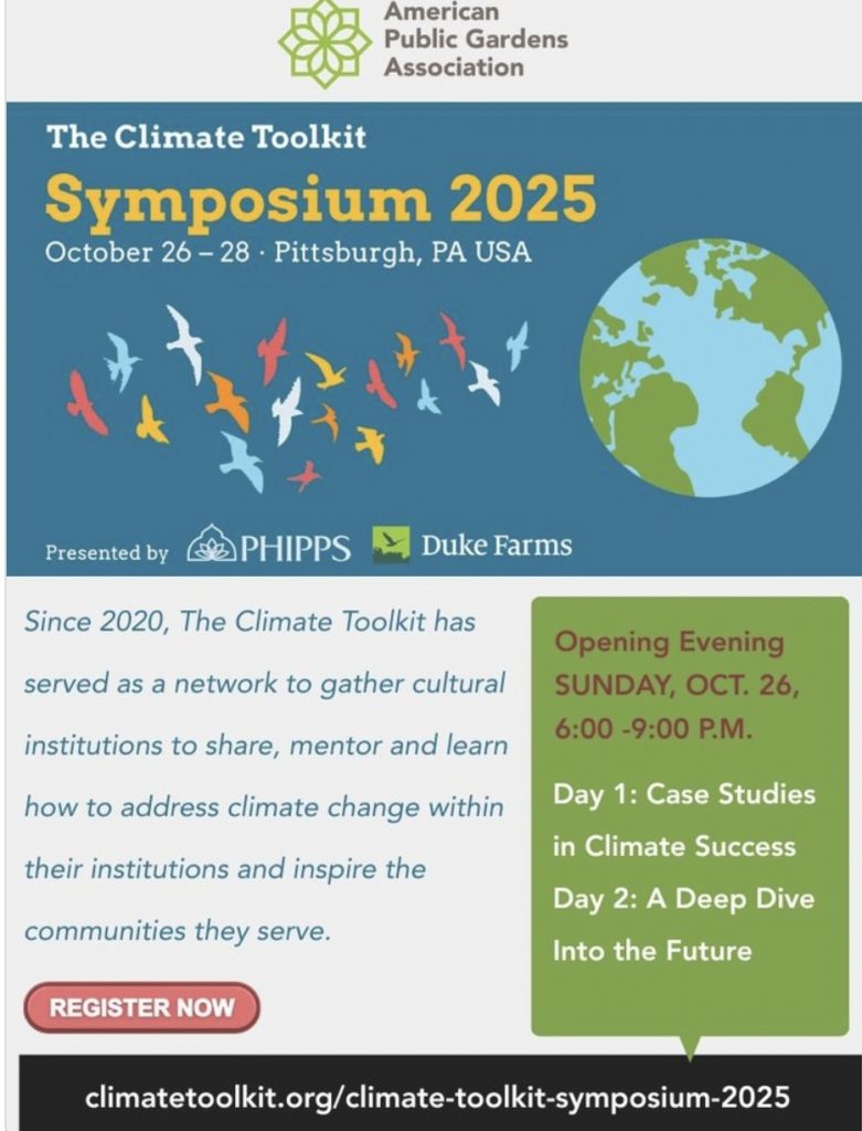 Sunday, October 26 – Tuesday, October 28 – American Public Gardens ...