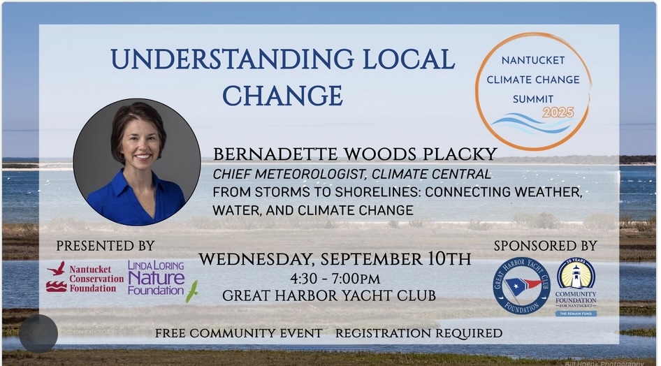 Wednesday, September 10, 4:30 pm – 7:00 pm – Understanding Local Change ...